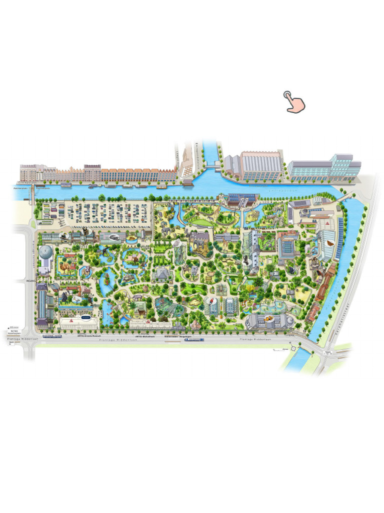 Artis Amsterdam Zoo Map | PDF
