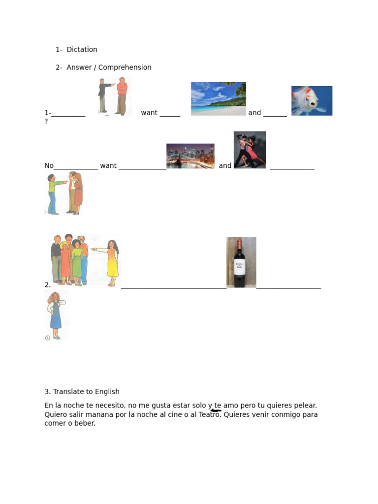 English Test Charter 3 | PDF