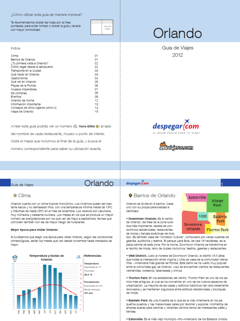 Guia Orlando Es Print v1 | PDF | Universal Orlando | Orlando