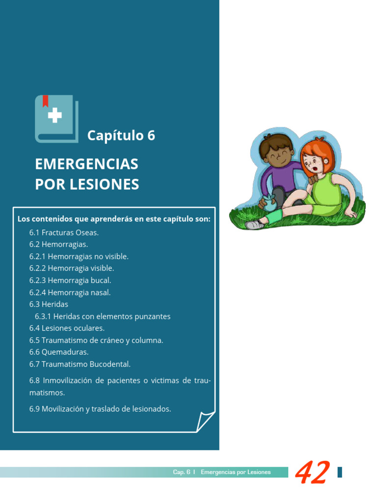 Cap. 6 Emergencias Por Lesiones | PDF | Lesión cerebral traumática | Quemar