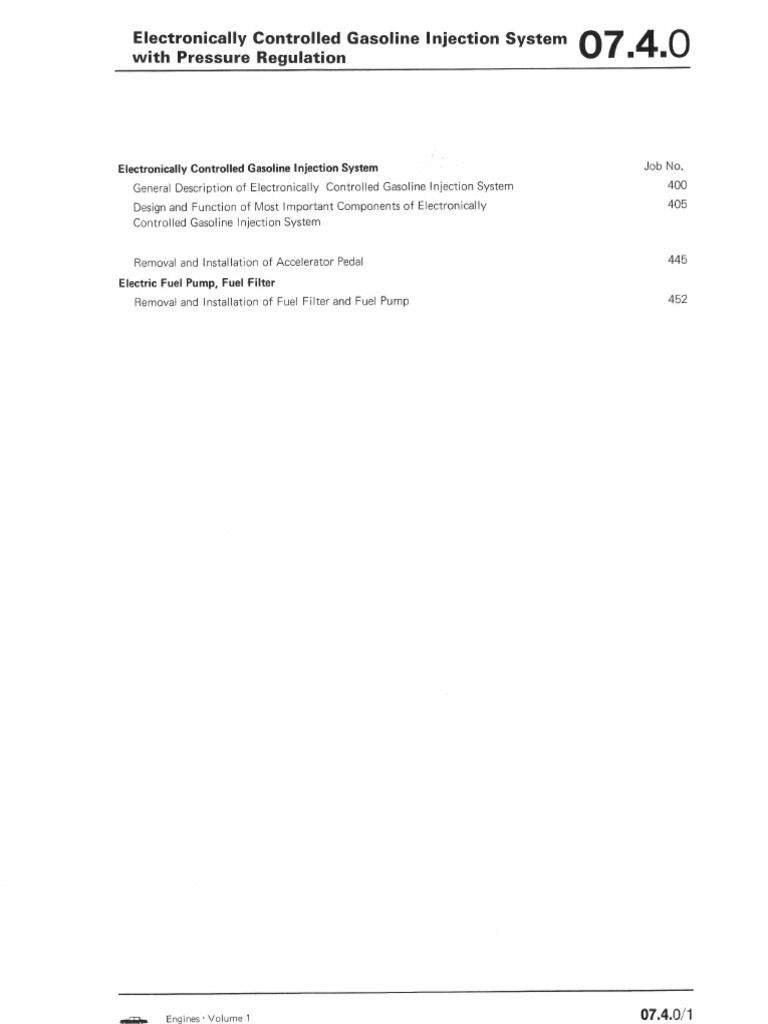 07.4.0-1 Electronically Controlled Gasoline Injection System With ...