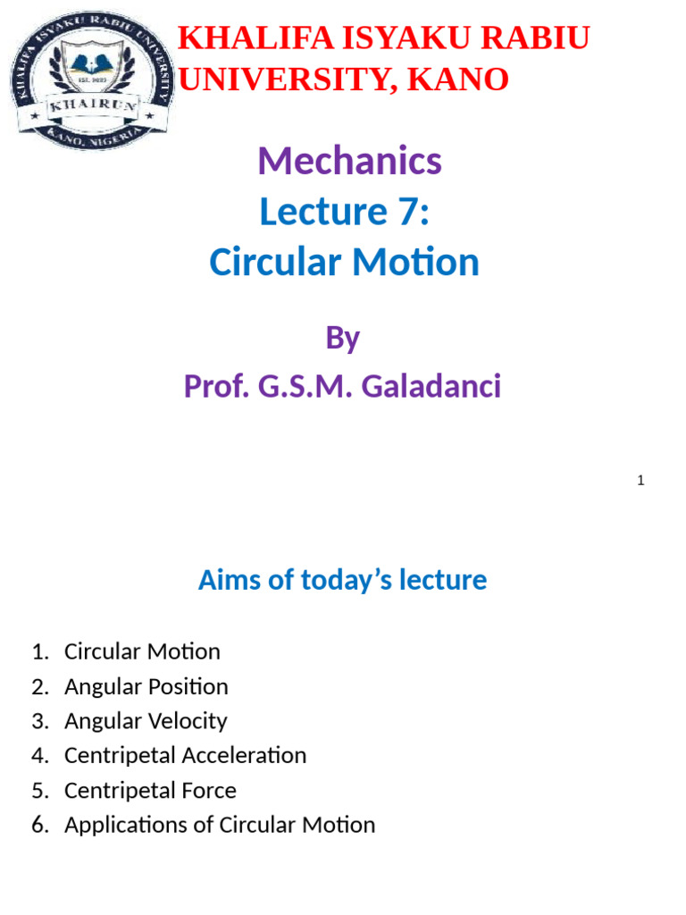 Understanding Circular Motion Concepts | PDF | Acceleration | Velocity