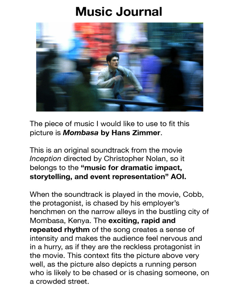 Music Journal | PDF