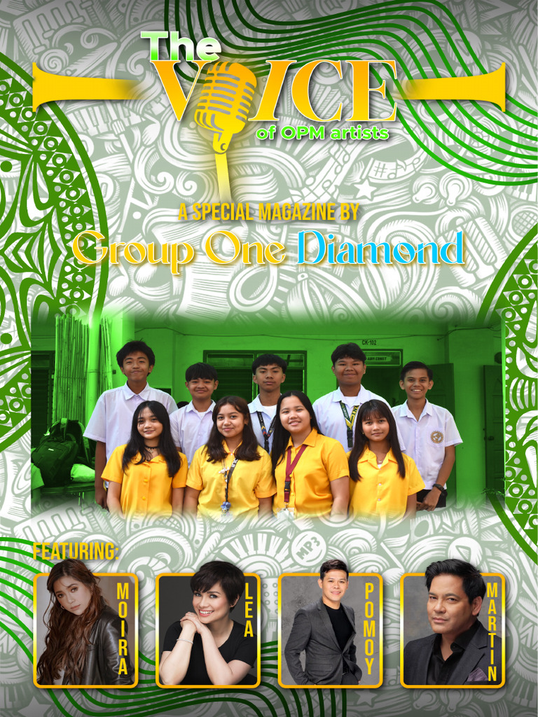 The Voice of Opm Artists | PDF | Performing Arts | Entertainment