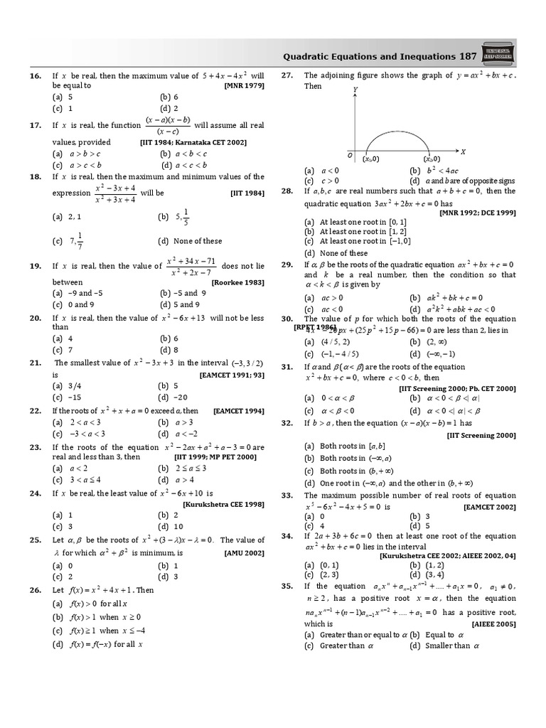 5.2 Quadratic Equations Part 3 | PDF | Mathematical Objects | Discrete ...
