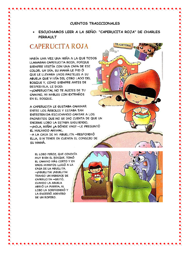 Cuentos Tradicionales | PDF