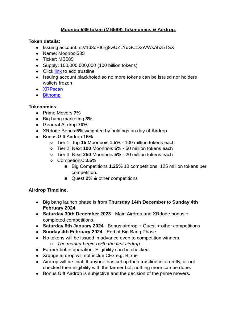 Moonboi589 Tokenomics & Airdrop Guide | PDF