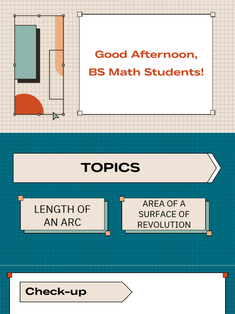 Arc Length and Surface Area Formulas | PDF | Curve | Coordinate System