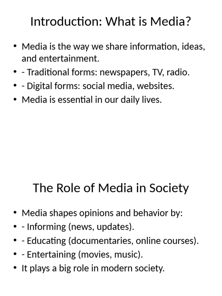 Speaking Showcase Media | PDF