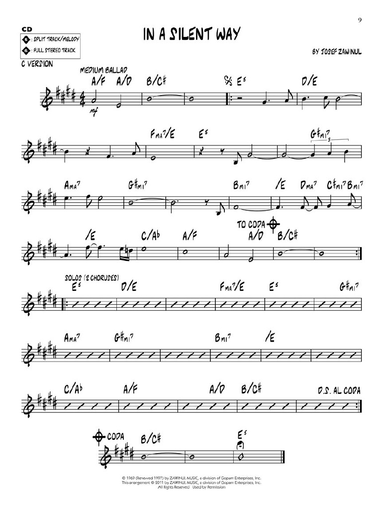 In A Silent Way | PDF