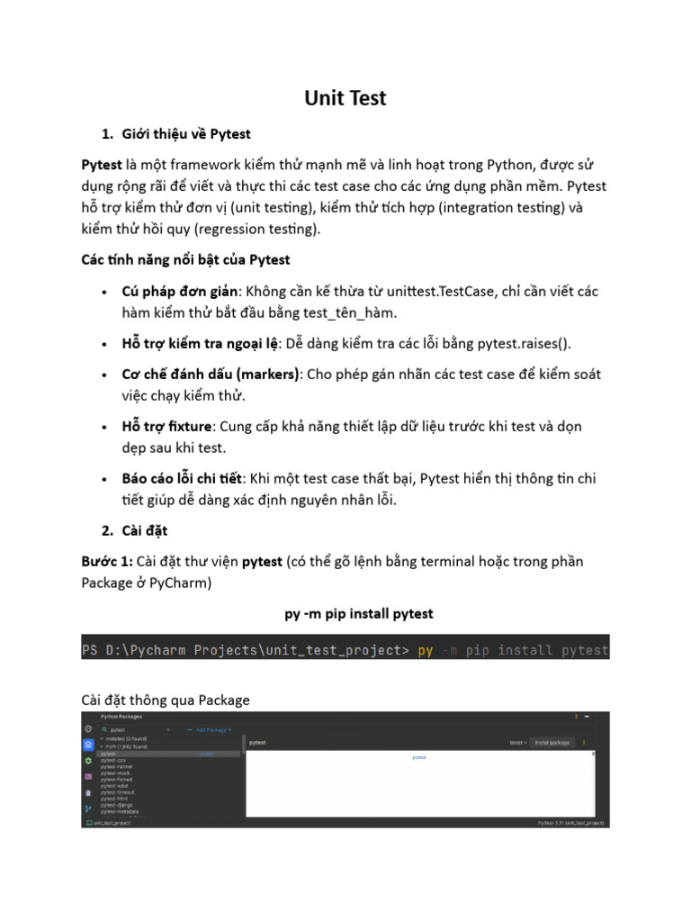 Unit Test | PDF