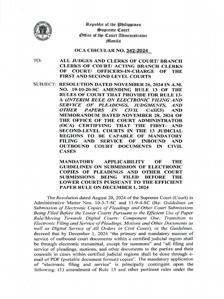 OCA-Circular-No.-342-2024 | PDF