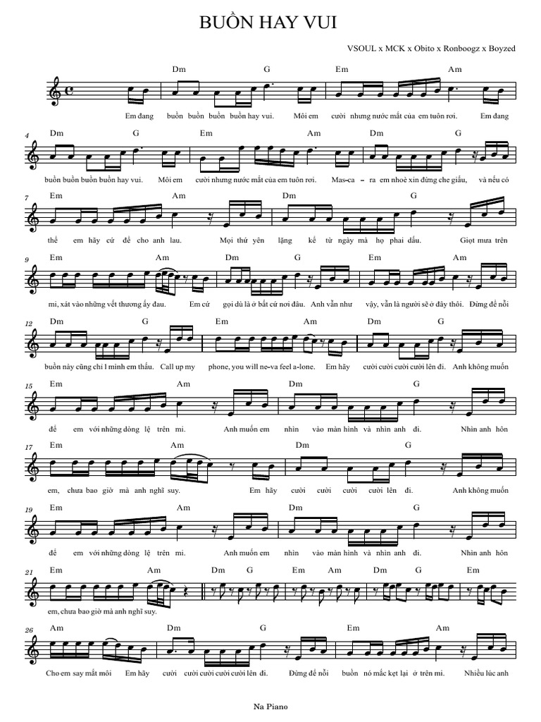 Buồn Hay Vui Full | PDF