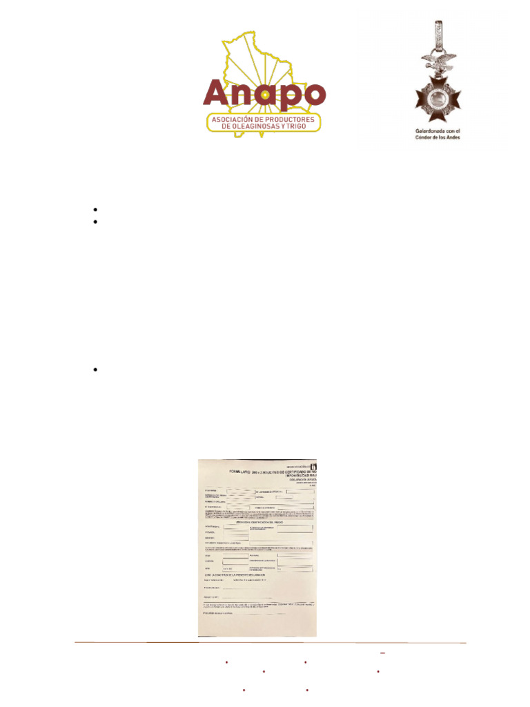 Requisitos Tramite Form-280 | PDF