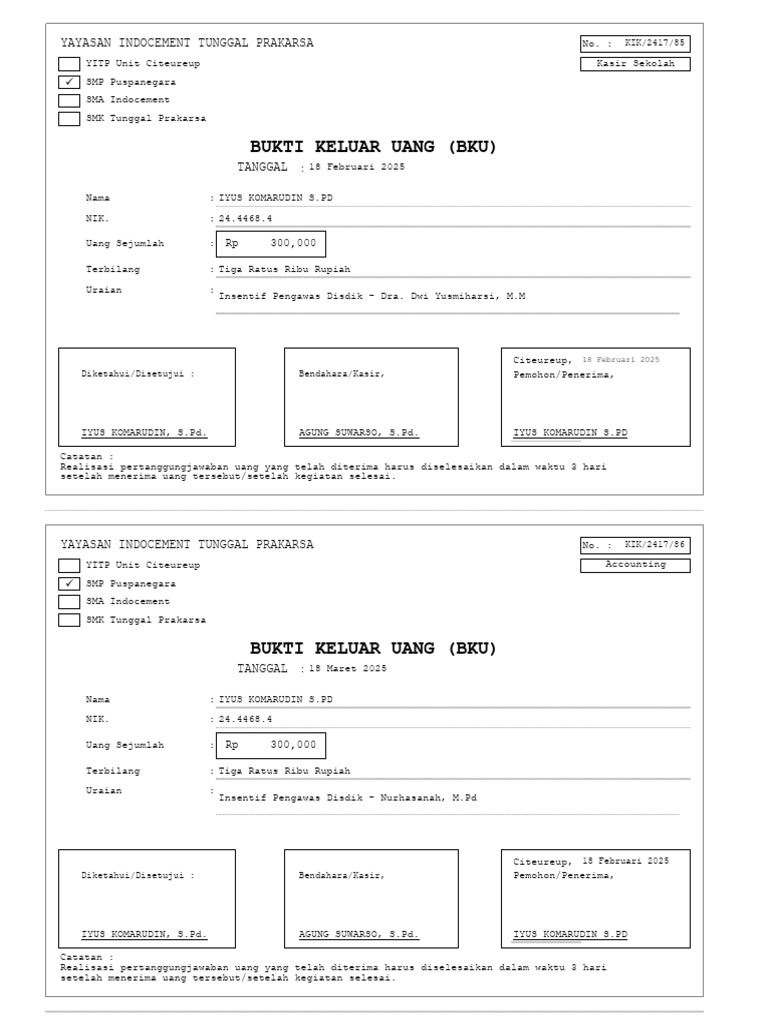 Form BKU_dwi_&_Nurhasanah | PDF