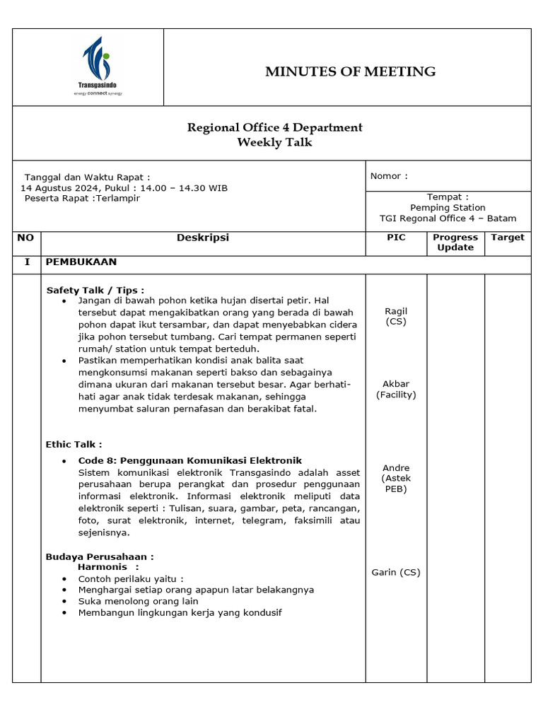240814_Weekly Talk Pemping Station | PDF