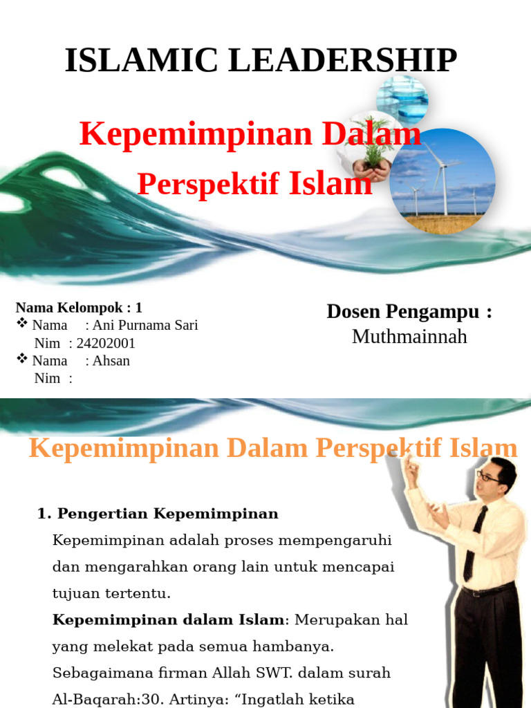 Islamic Leadership | PDF