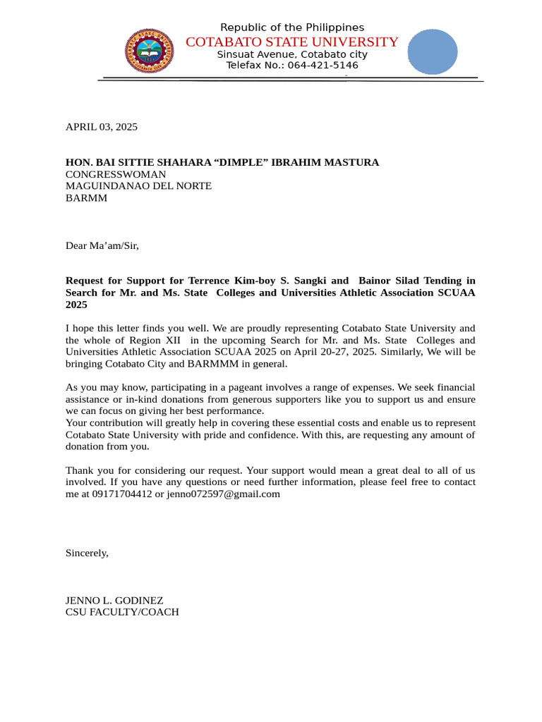 SCUAA 2025 SOLICITATION | PDF