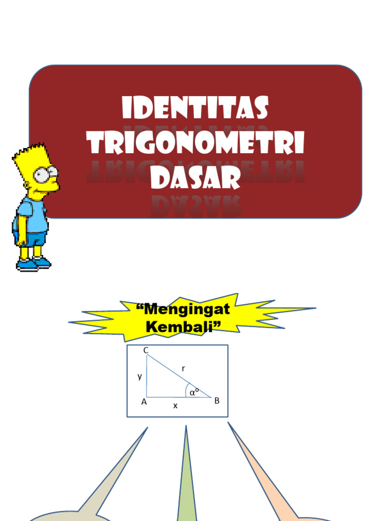 Identitas Trigonometri Dasar dan Contoh | PDF