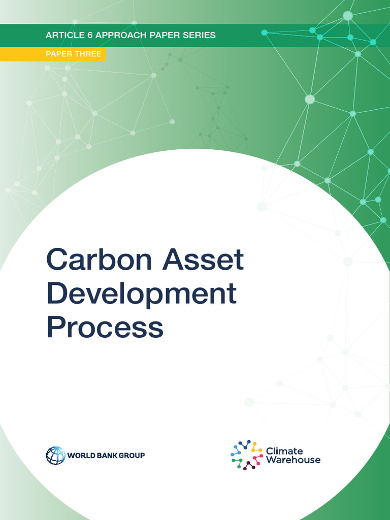 Carbon Asset Development Process | PDF