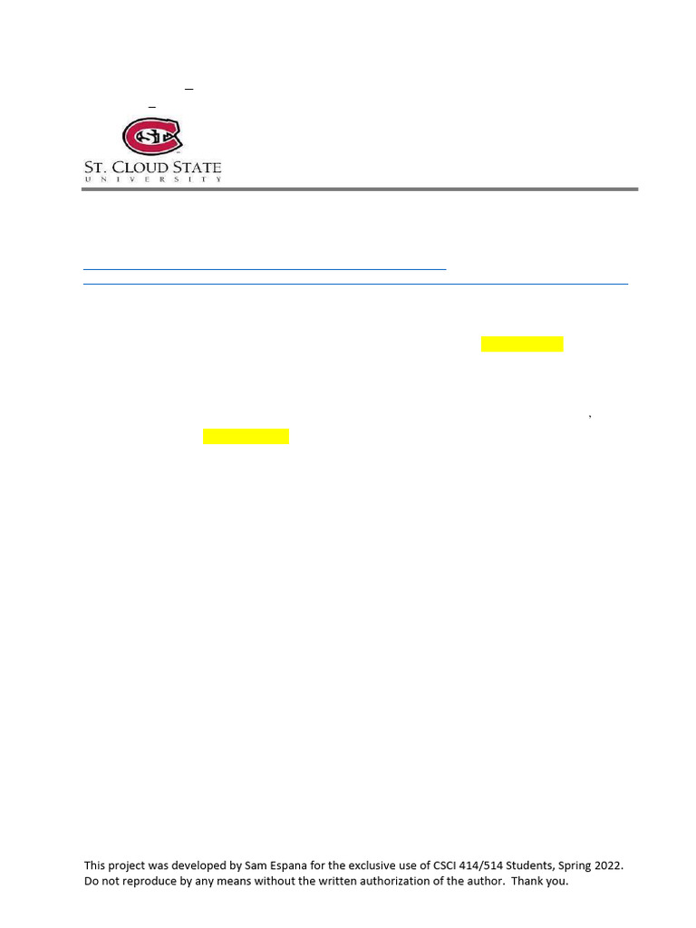 CSCI414 Platform Based Development Project4 - Spring 2022 | PDF | Microsoft Sql Server | Ibm Pc ...