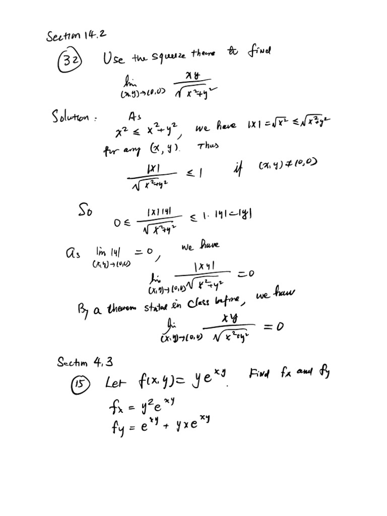 Solutions to Math 2300 Homework 6 | PDF