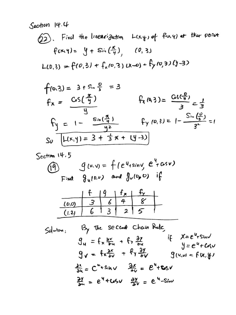 Solutions To Math 2300 Homework 7 | PDF