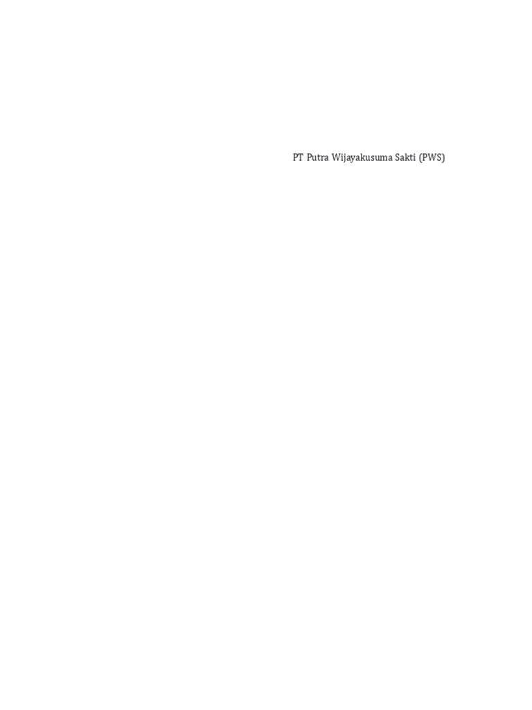 SURAT LAMARAN KERJA PT PWS | PDF