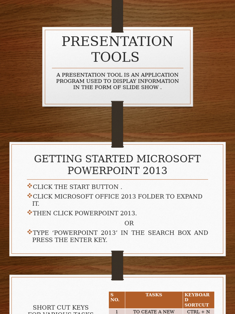 Presentation Tools | PDF