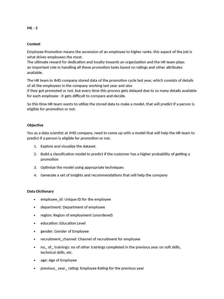 ML 2 - Problem Statements and Rubirics | PDF | Learning | Applied Mathematics