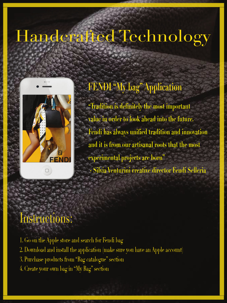 Dokumen - Tips Fendi Brochure | PDF