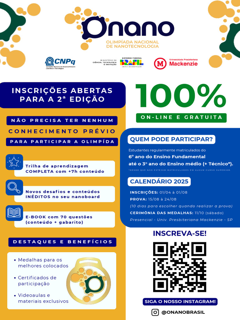 Cartaz de Impressao ONANO - A3 - 2025 | PDF