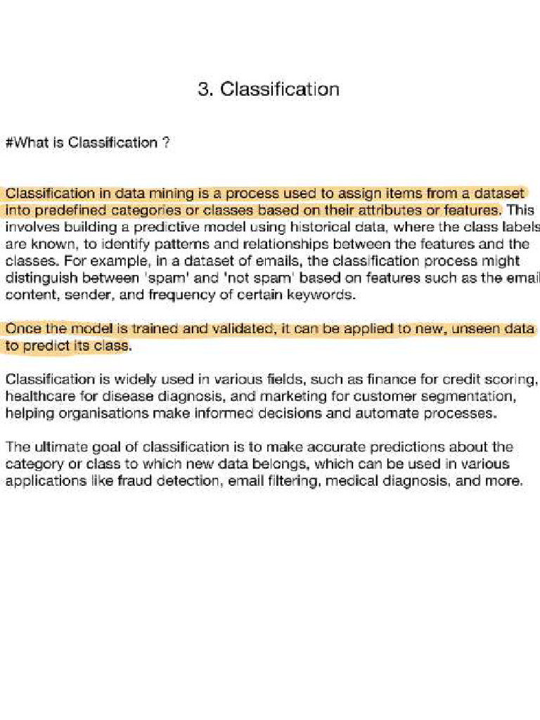 Classification Clustering | PDF