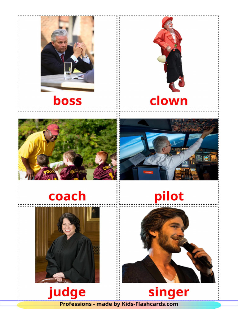 Professions 6 A4 | PDF