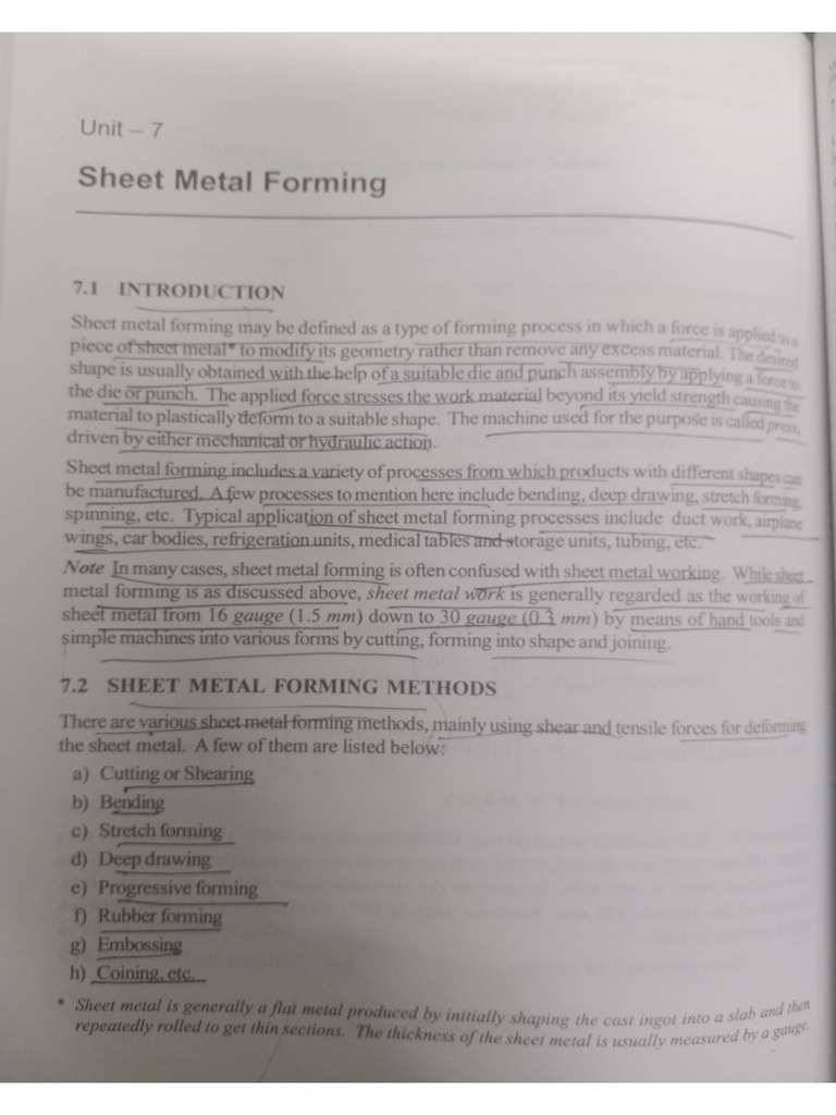 MS Metal Forming | PDF