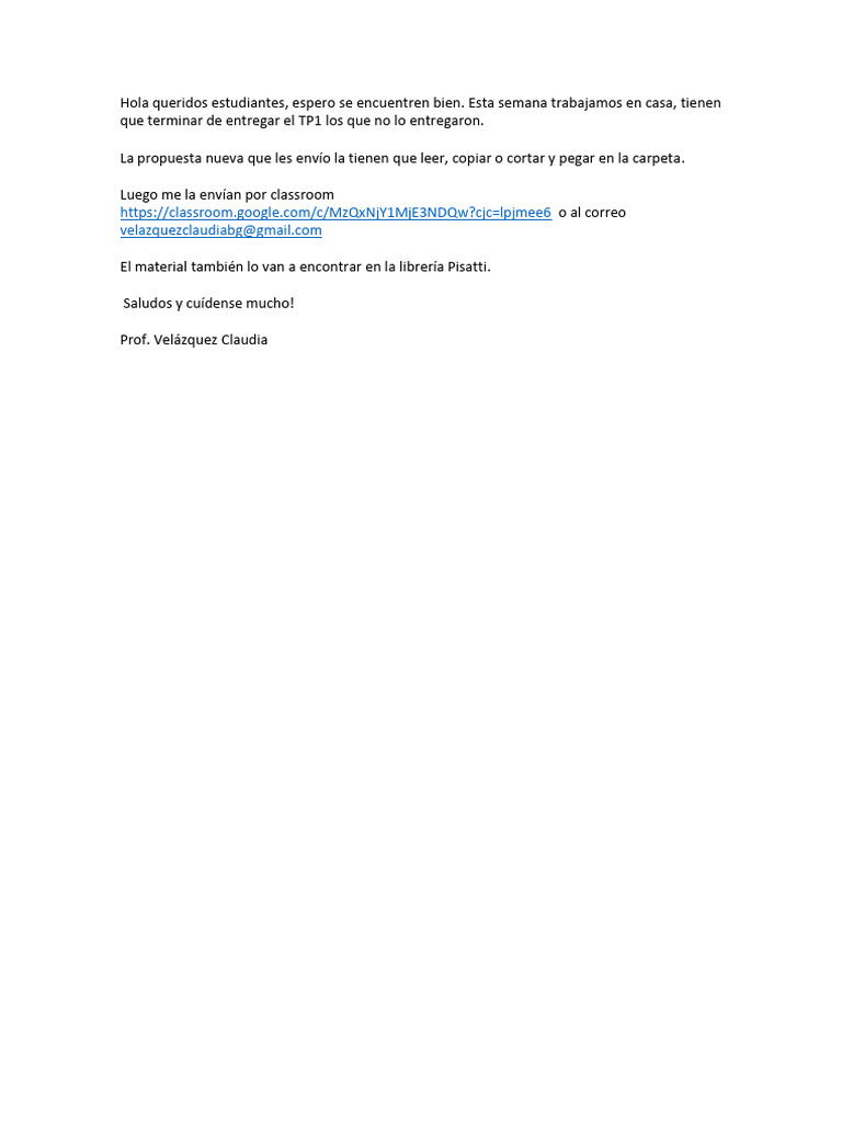 Comunicado m4 A 612 | PDF