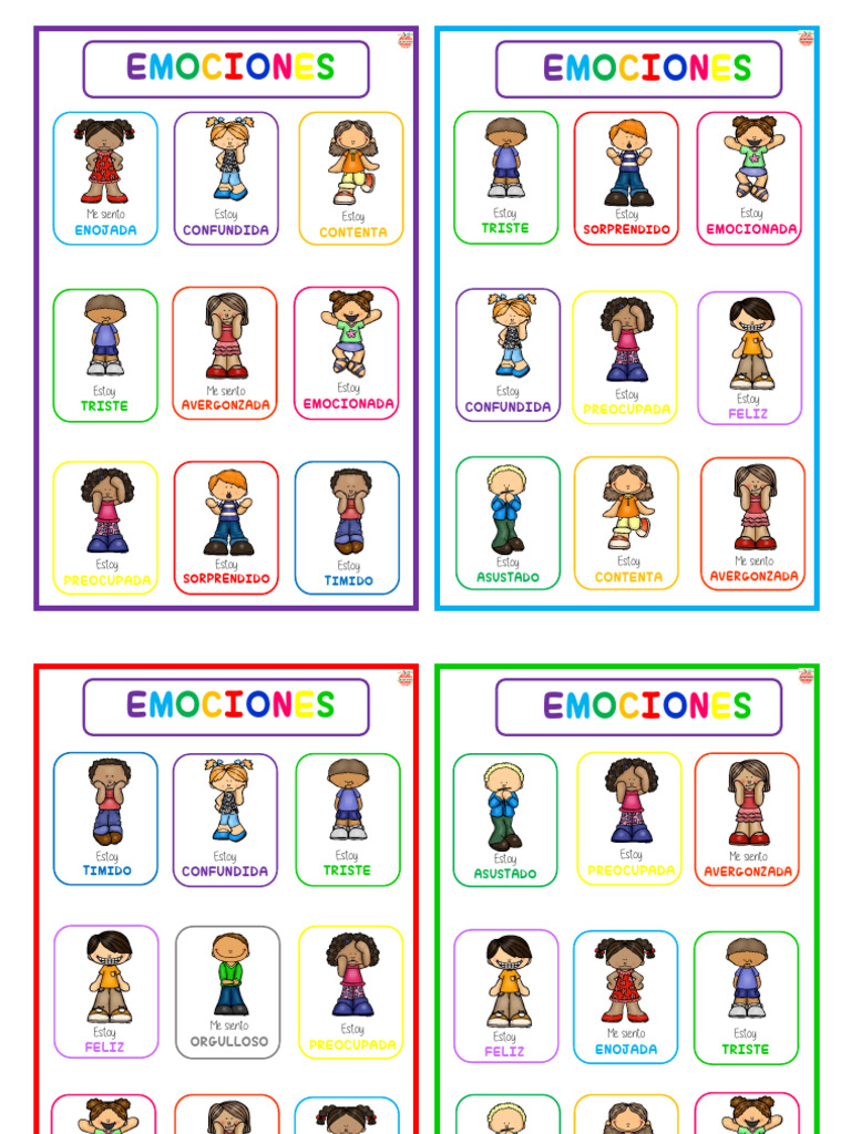 Loteria Emociones | PDF
