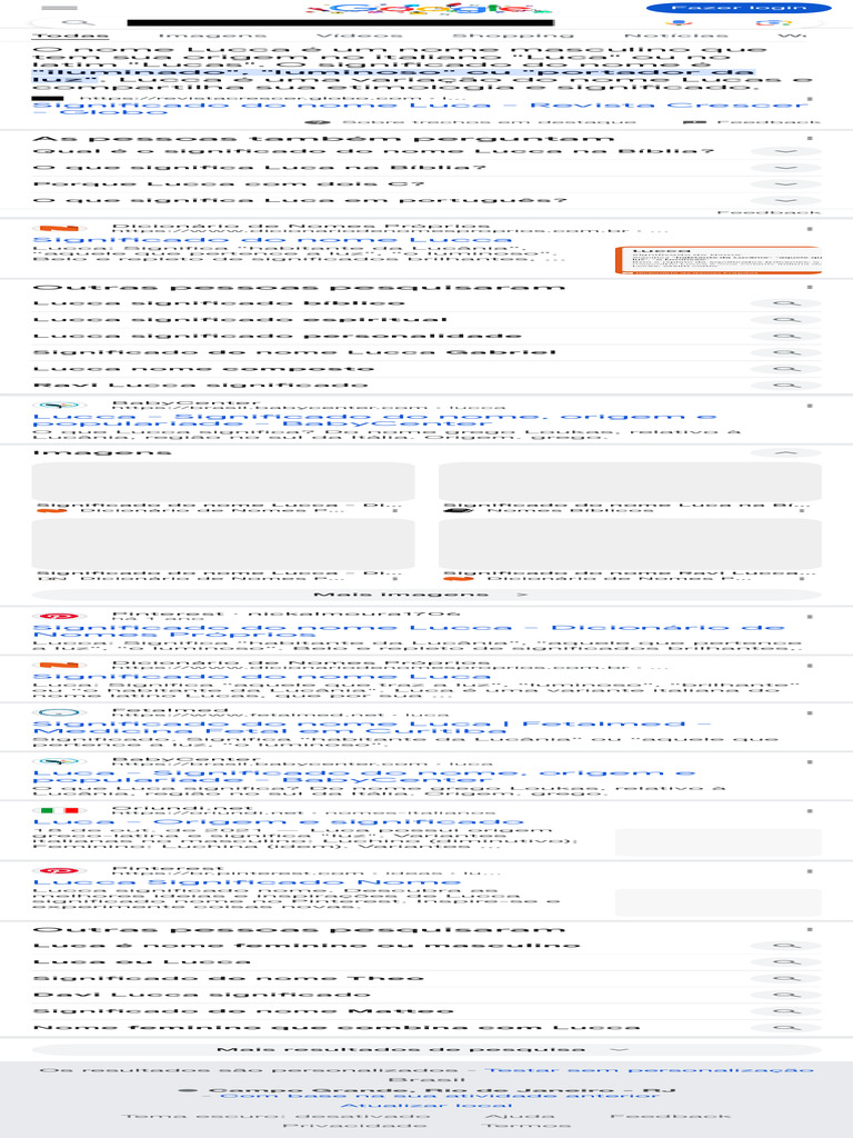 Significado do Nome Lucca | PDF