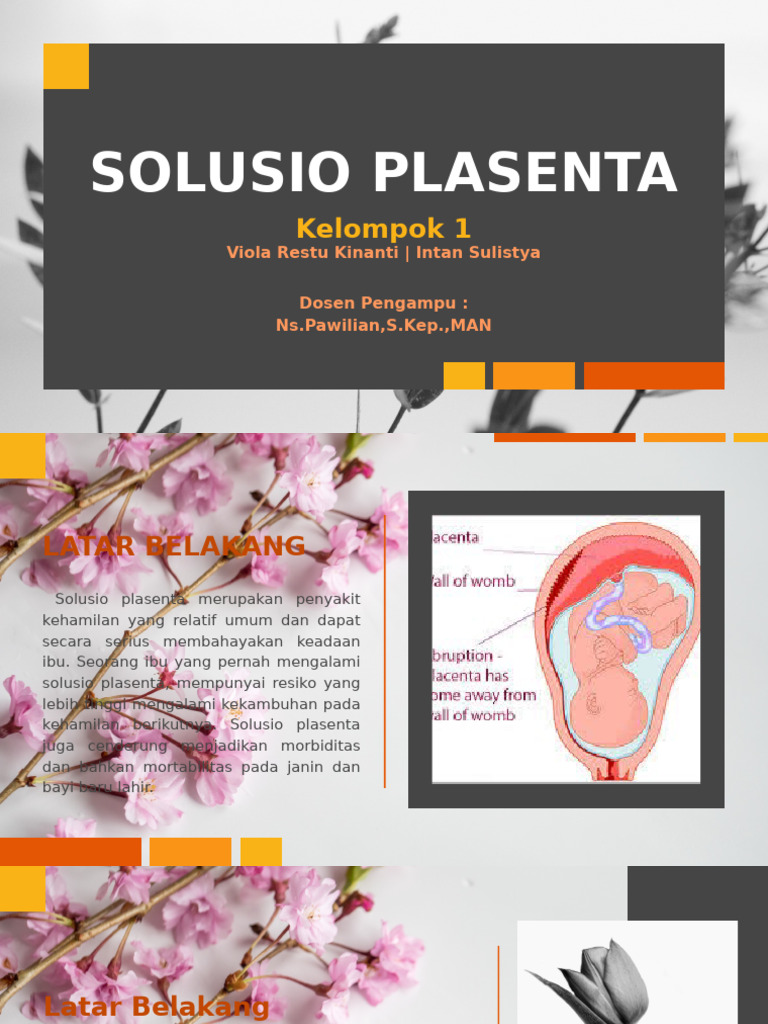 Solusio Plasenta | PDF