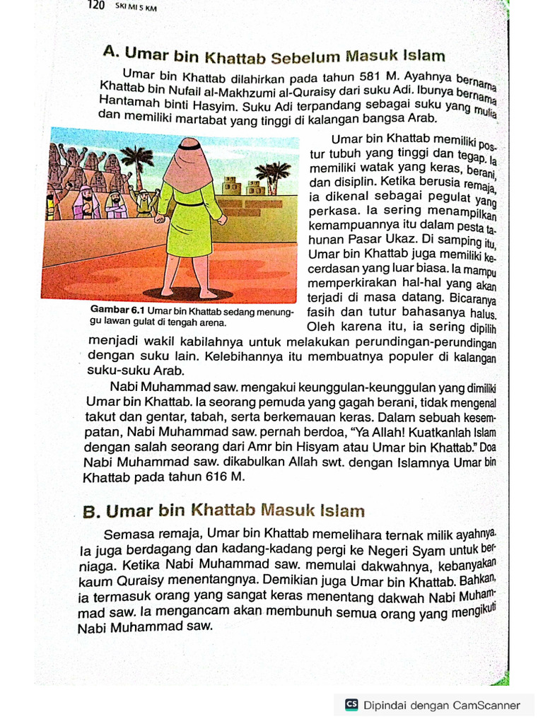 Tambahan materi Umar bin Khattab | PDF