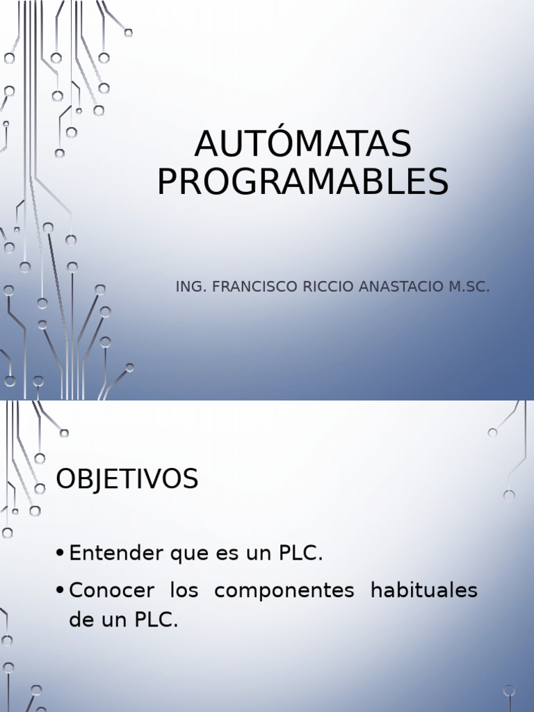 Autómatas programables | PDF | Hardware de la computadora | Controlador ...