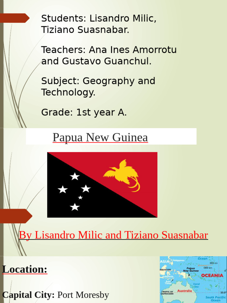 Papua New Guinea Power de Verdad Importante Completoooooo Nuevo | PDF