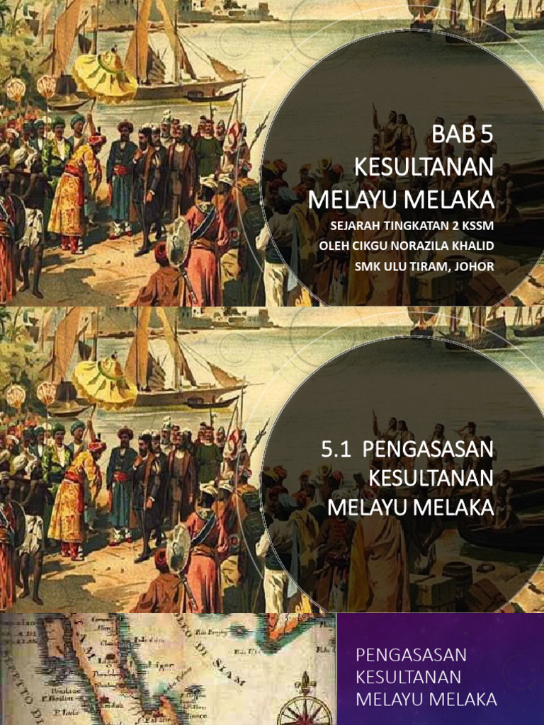 SEJ T2 KSSM Bab 5 Kesultanan Melayu Melaka Zila Khalid ) | PDF