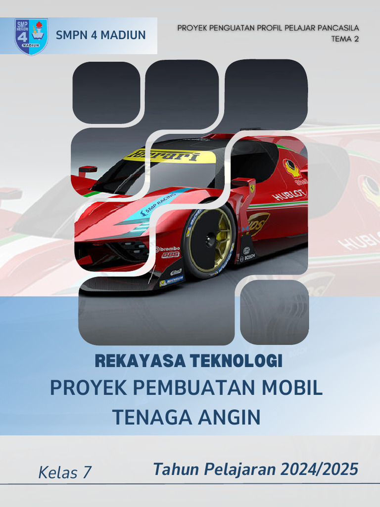 Proyek Mobil Tenaga Angin | PDF