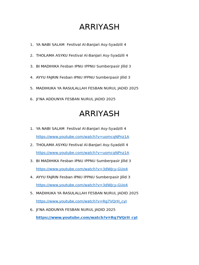 Arri Yash | PDF
