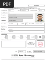 IELTS Academic Certificate Sample | PDF | International English ...
