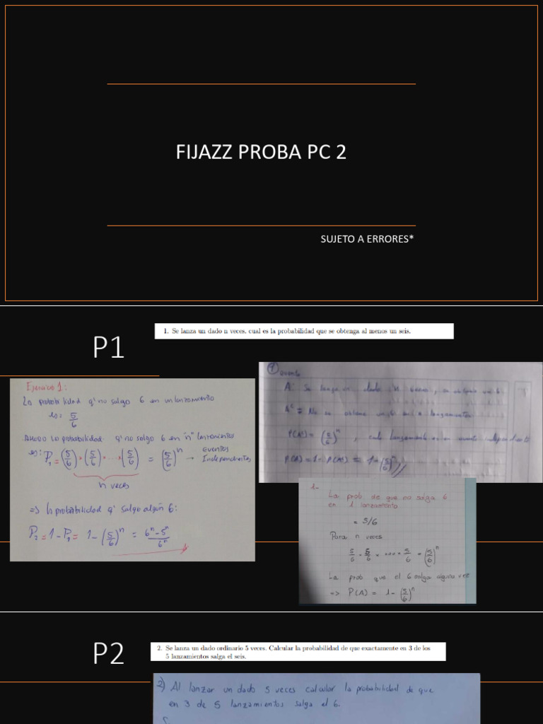 Pc2 Proba Fijazz | PDF