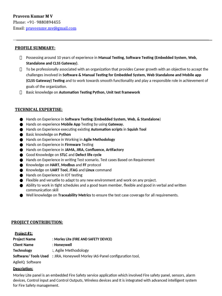 Manual and Automation Testing Expert | PDF | Software Testing ...