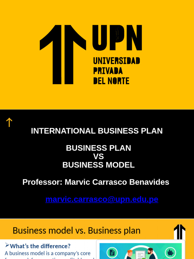Business Model vs. Business Plan Explained | PDF | Marketing | Business ...