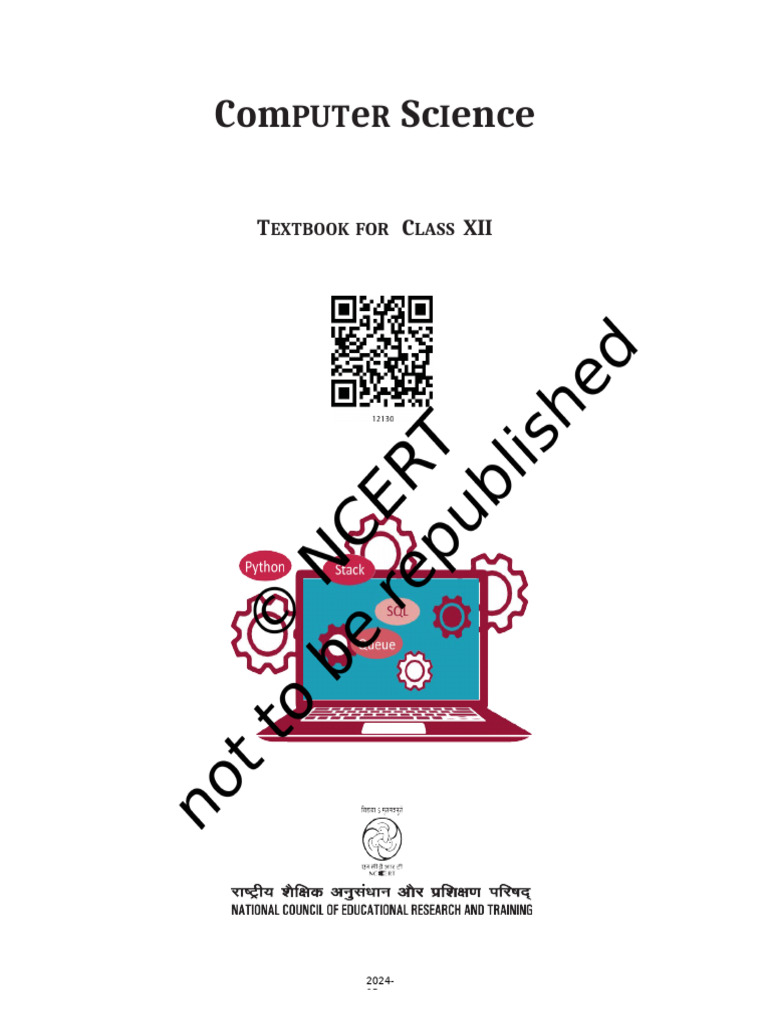 Class 12th Textbook | PDF | Sql | Computer Program
